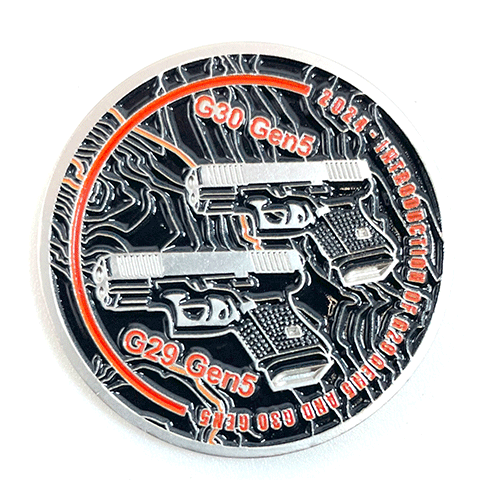 2024 Limited Edition Glock Collectors Association Challenge Coin