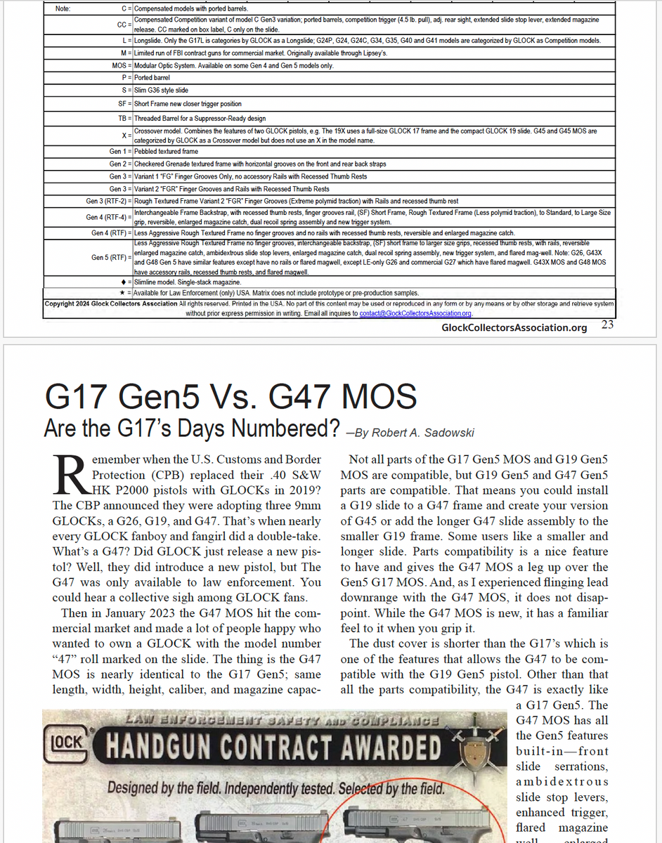 NEW! Master Journal, 6th Edition Revised 2024: Updated GLOCK Serial Nu
